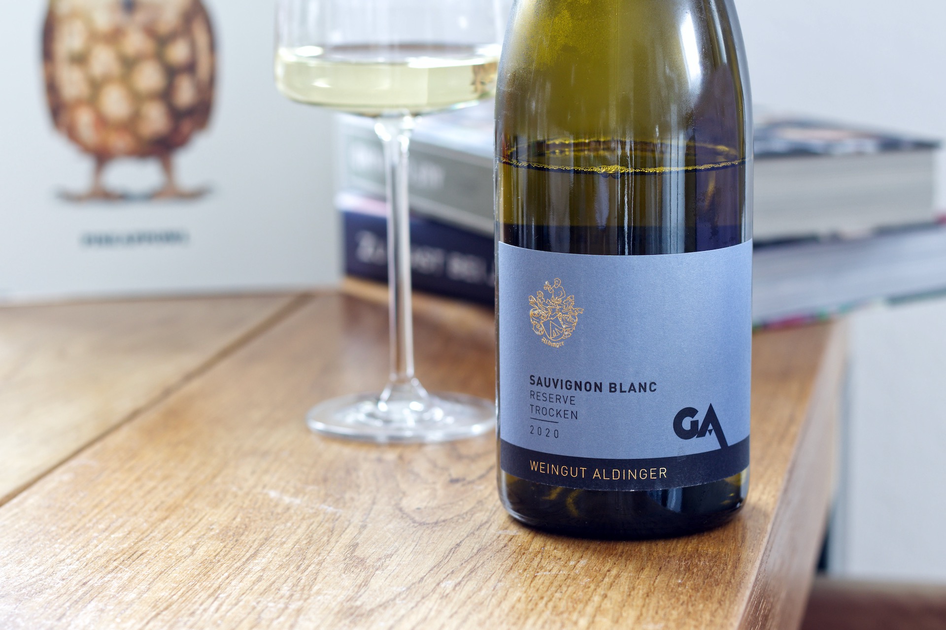 Aldinger - Sauvignon Blanc Reserve 2020 · saufwein