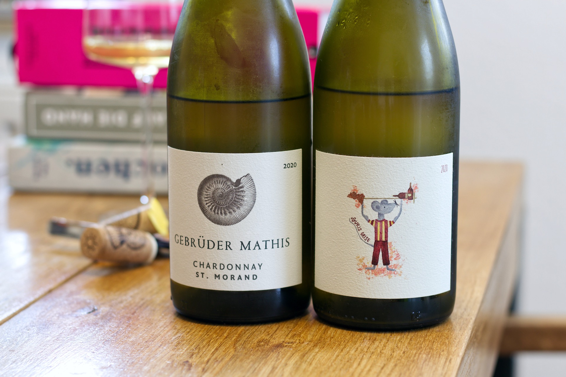 Two Bottles Gebrüder Mathis · saufwein