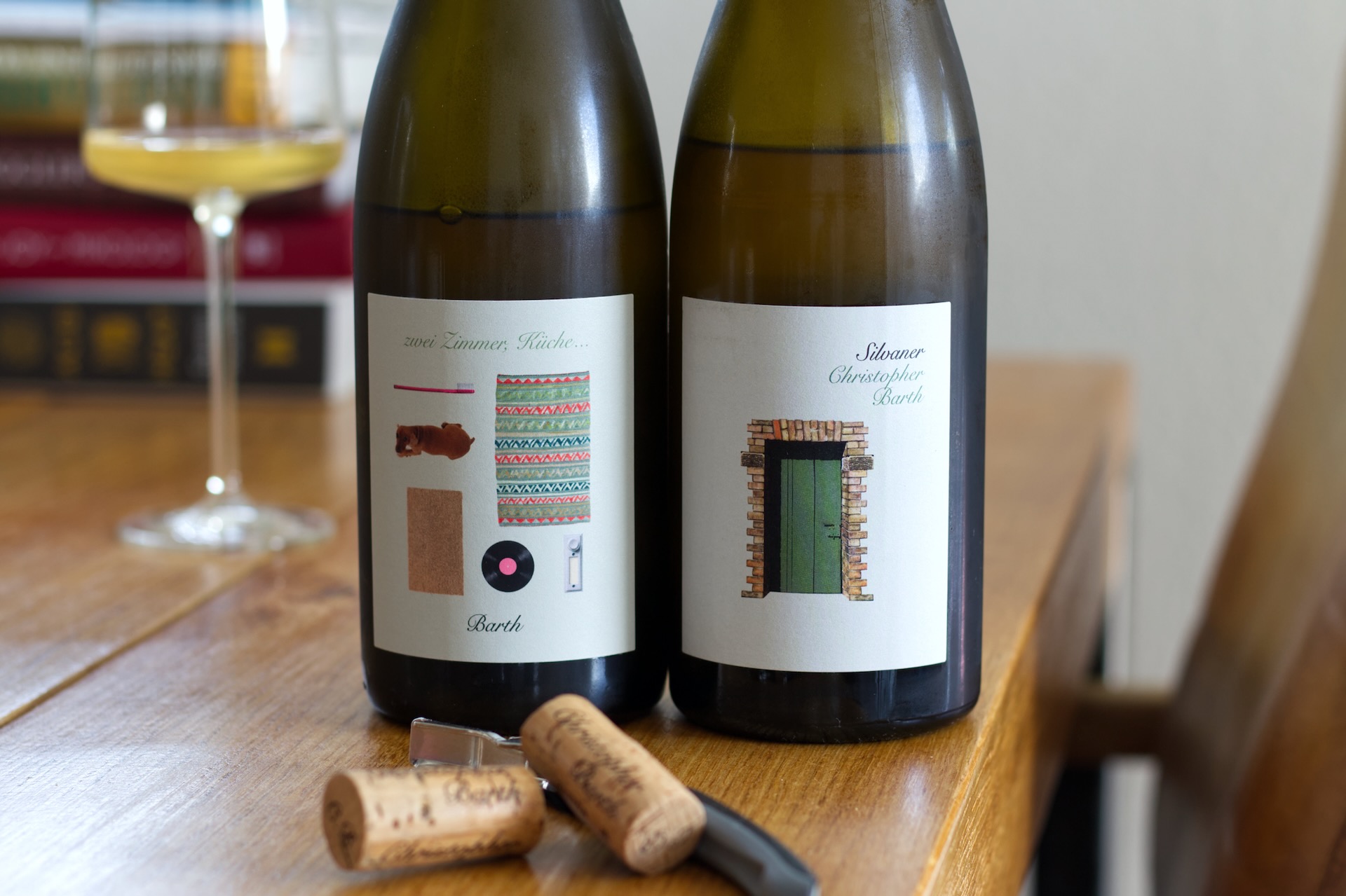 Two Bottles Christopher Barth · saufwein