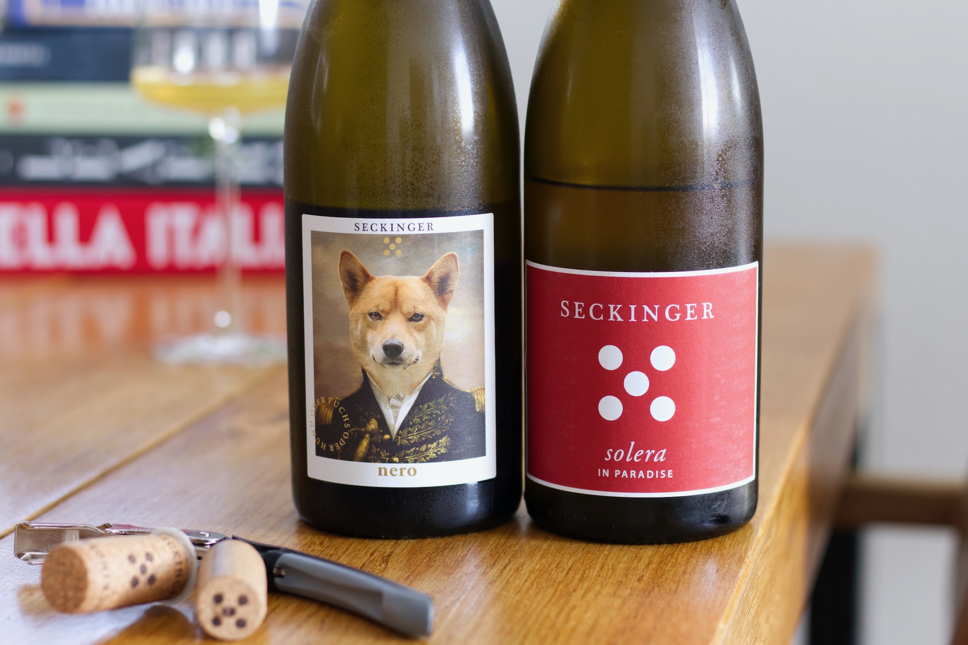 Two Bottles Seckinger · saufwein